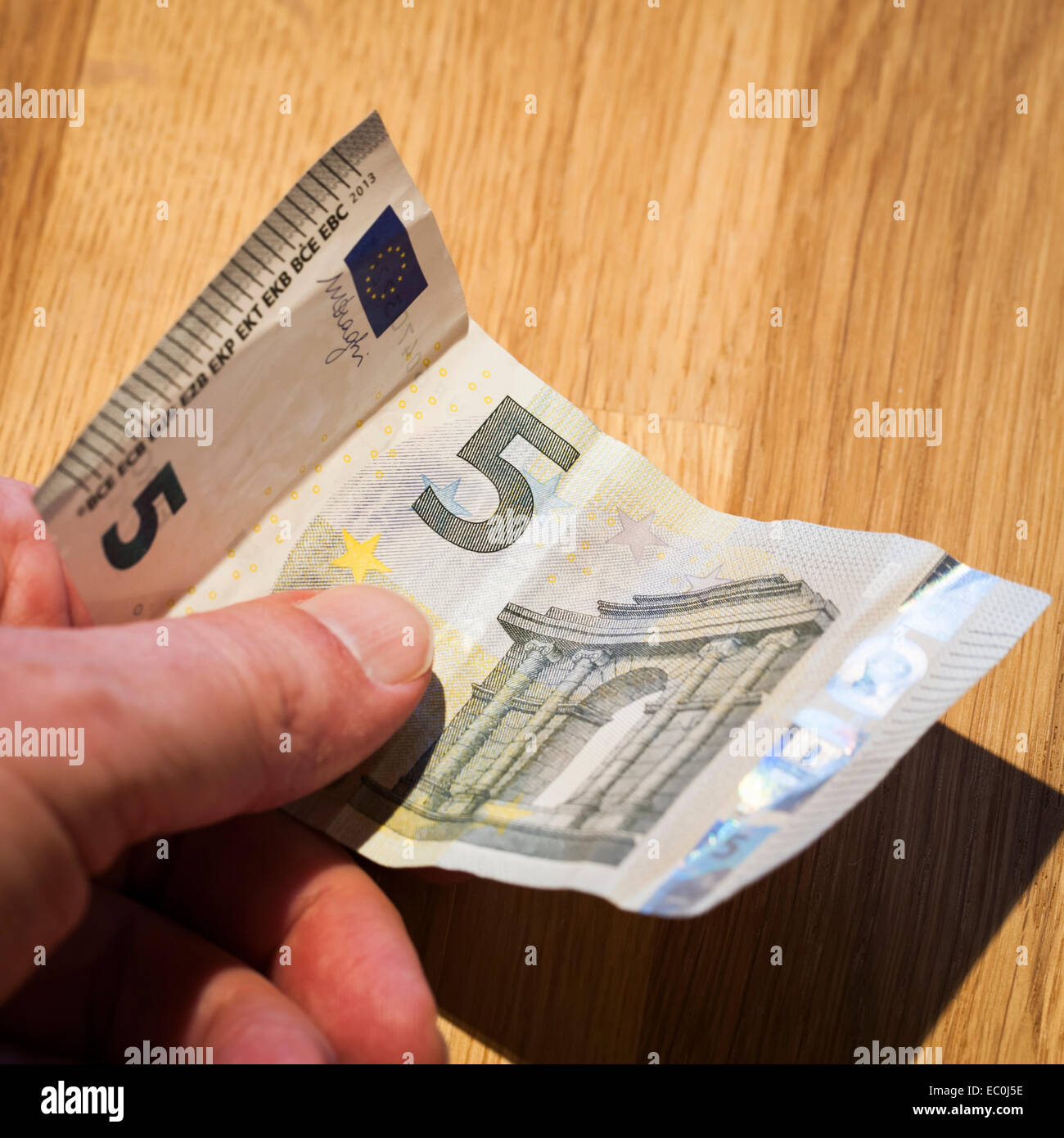 Hand detail money coin euro cent hi-res stock photography and images ...
