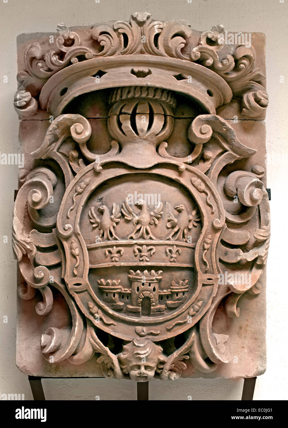 Almarza palace shield museum of salamanca castilla leon spain hi-res ...