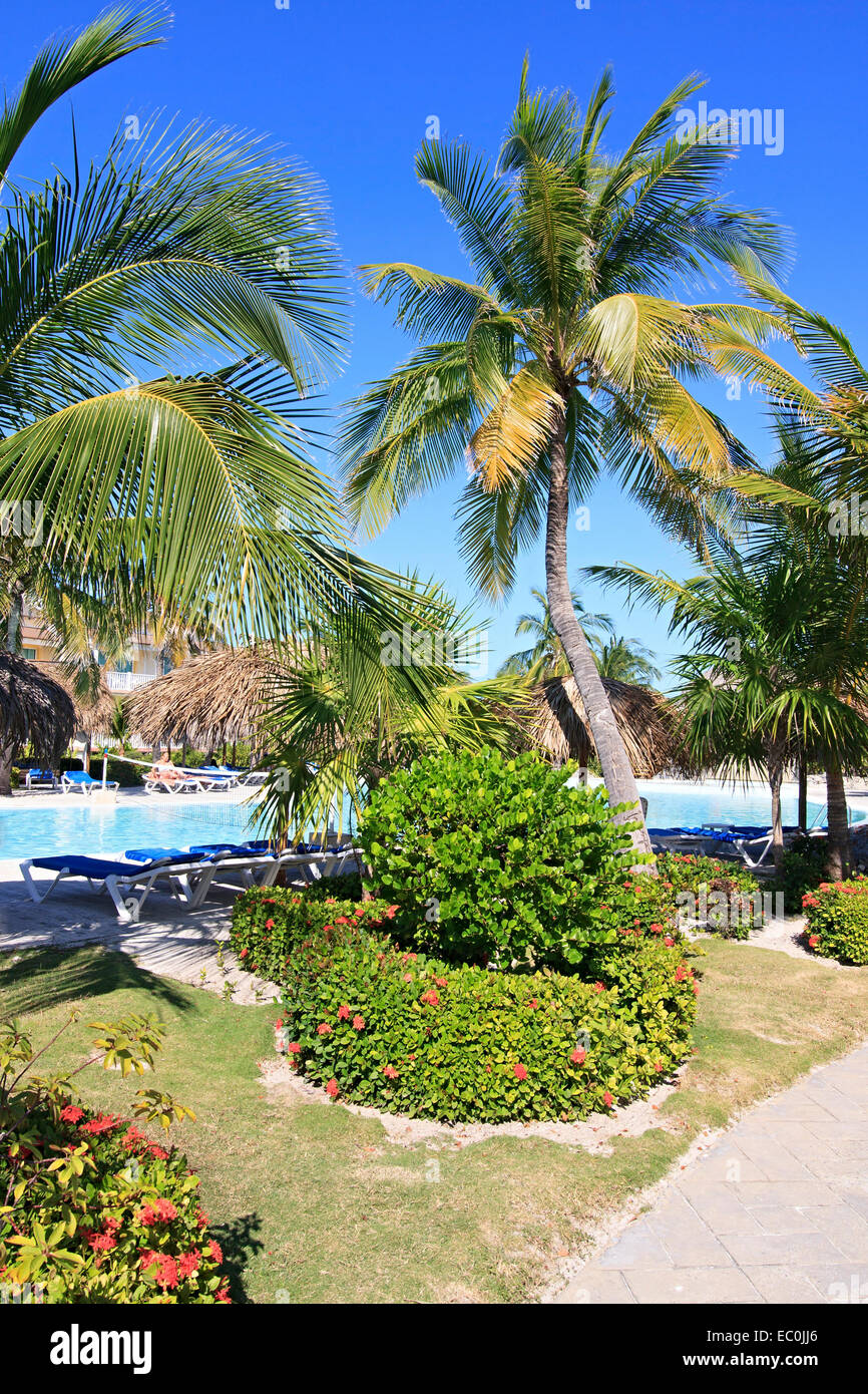 Area of hotel Sol Cayo Largo Stock Photo - Alamy