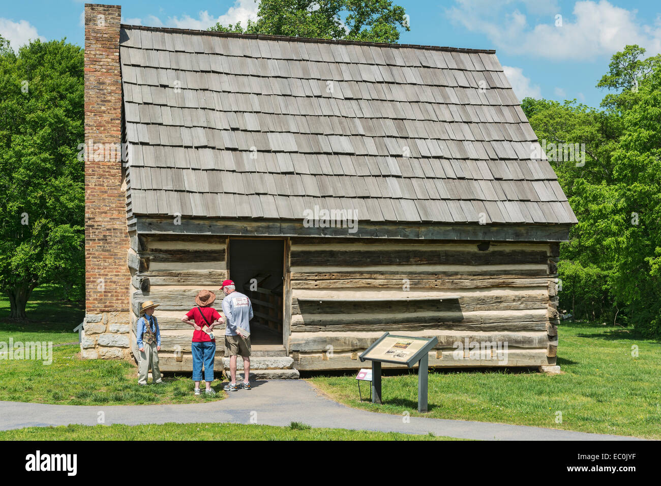 Tennessee, Nashville, The Hermitage, plantation home of U.S. President ...
