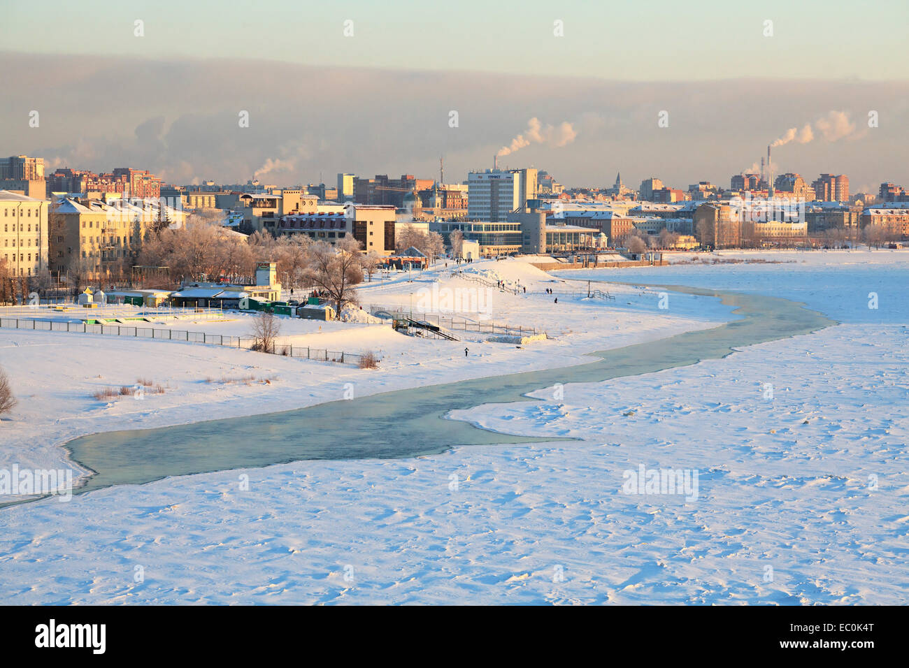 Omsk russia winter hi-res stock photography and images - Alamy