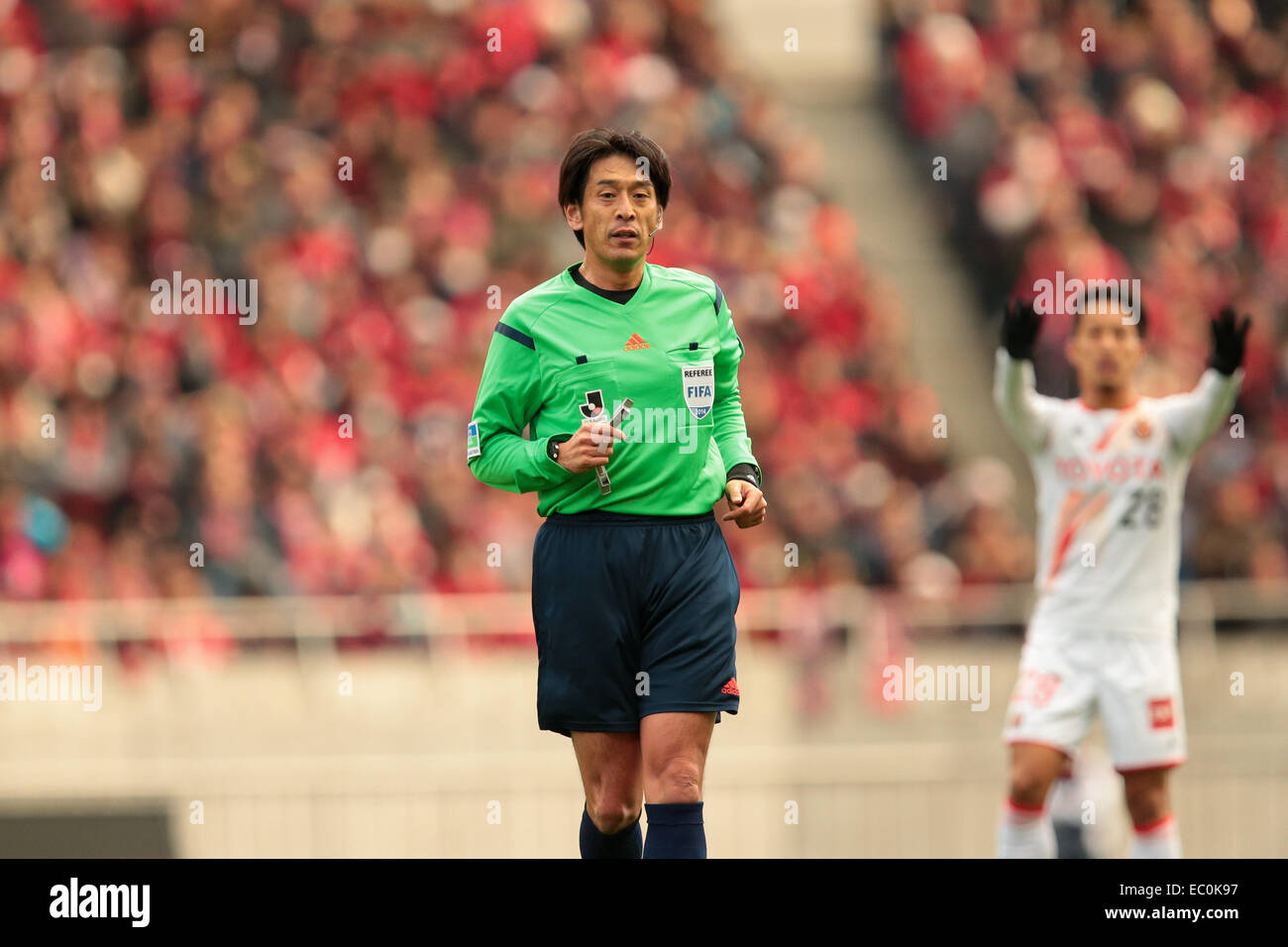 Saitama Stadium 2002, Saitama, Japan. 6th Dec, 2014. Yuichi Nishimura (Referee), December 6 ...