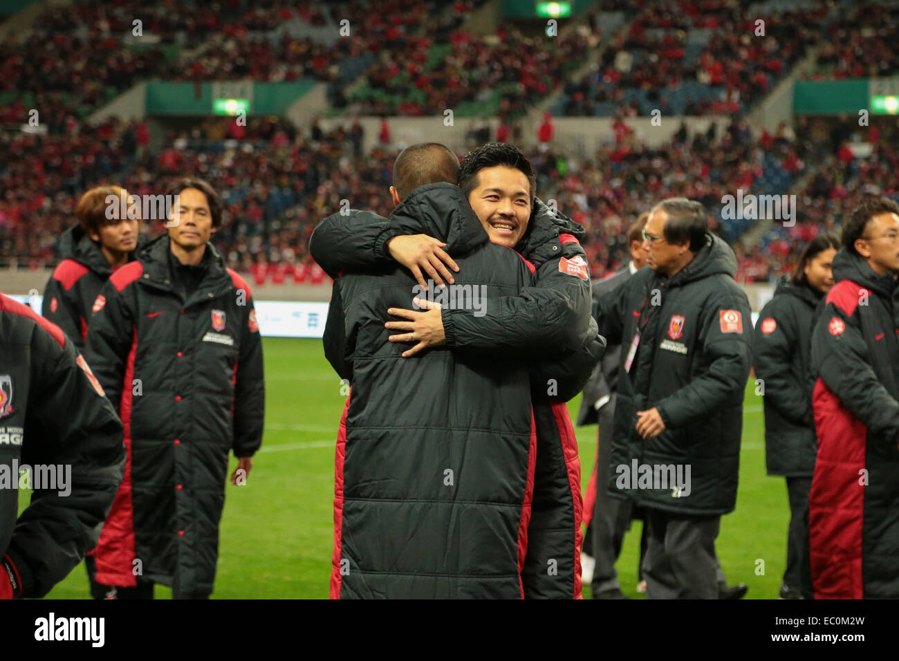 Saitama Stadium 2002, Saitama, Japan. 6th Dec, 2014. (L to R) Keisuke ...