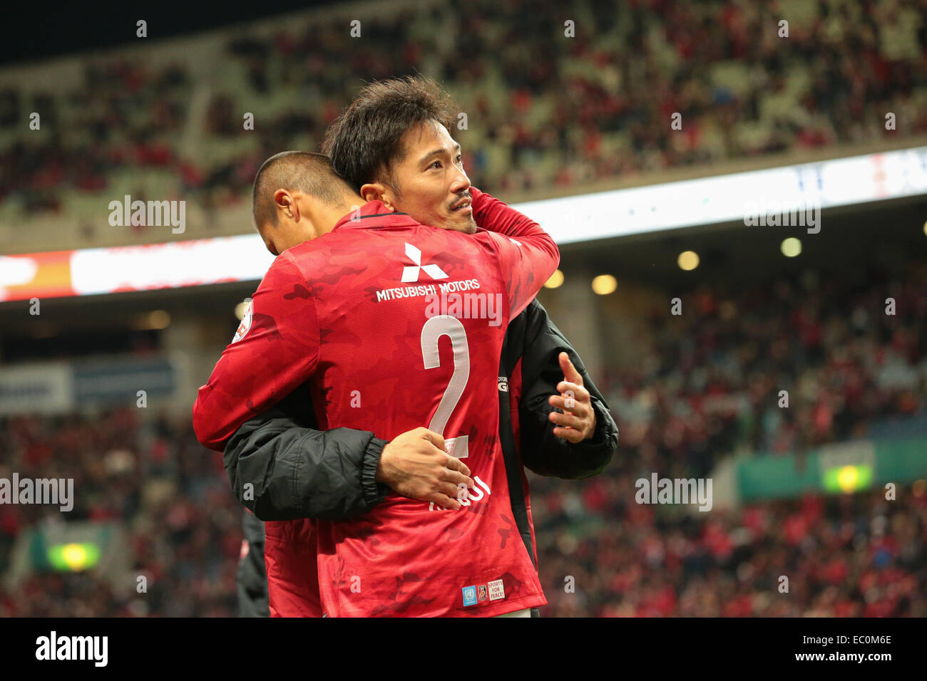 Saitama Stadium 2002, Saitama, Japan. 6th Dec, 2014. (L to R) Keisuke Tsuboi, Yuki Abe (Reds ...