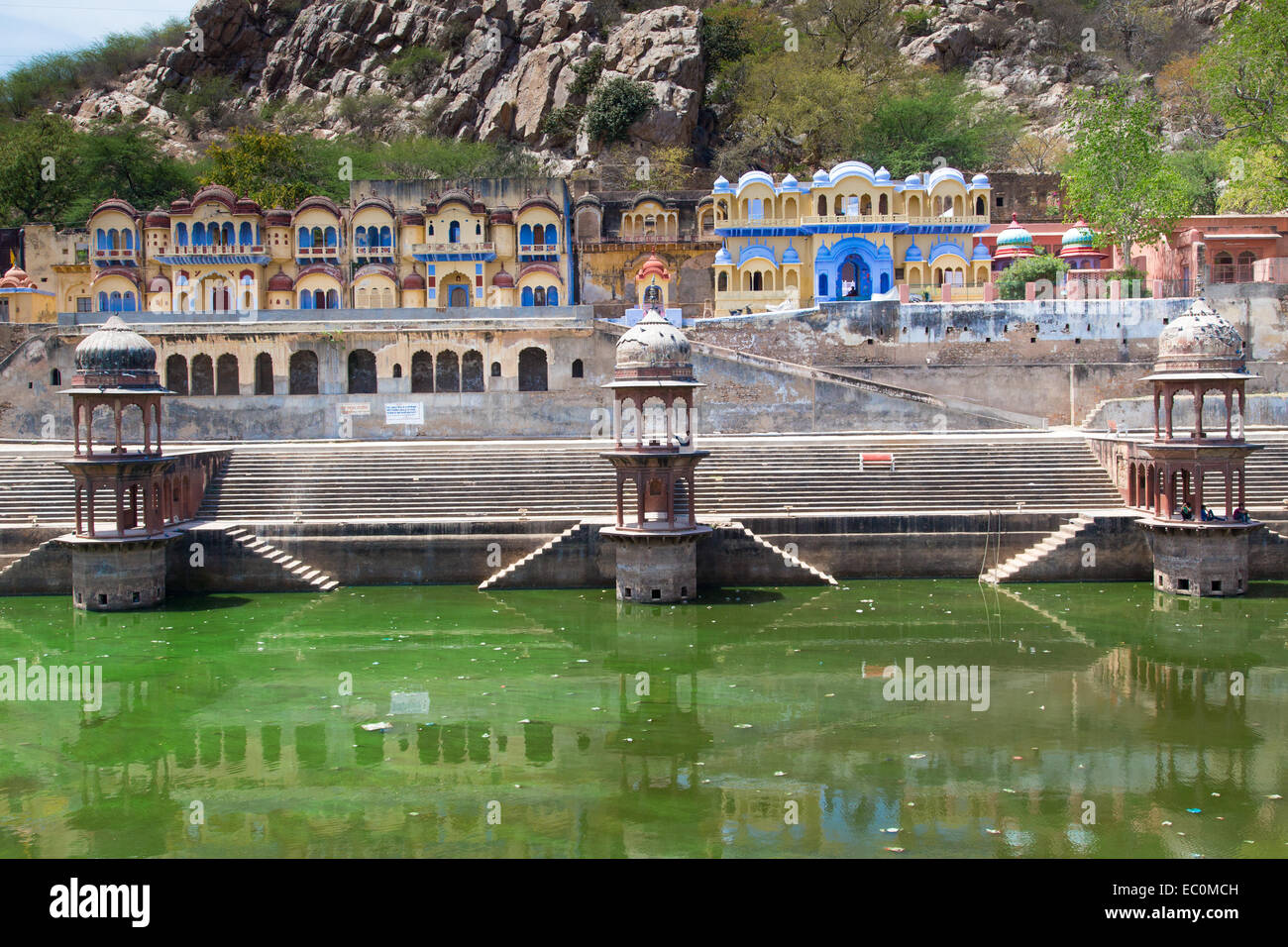 Massive stepwell or baoli in Alwar, Rajasthan, India Stock Photo - Alamy
