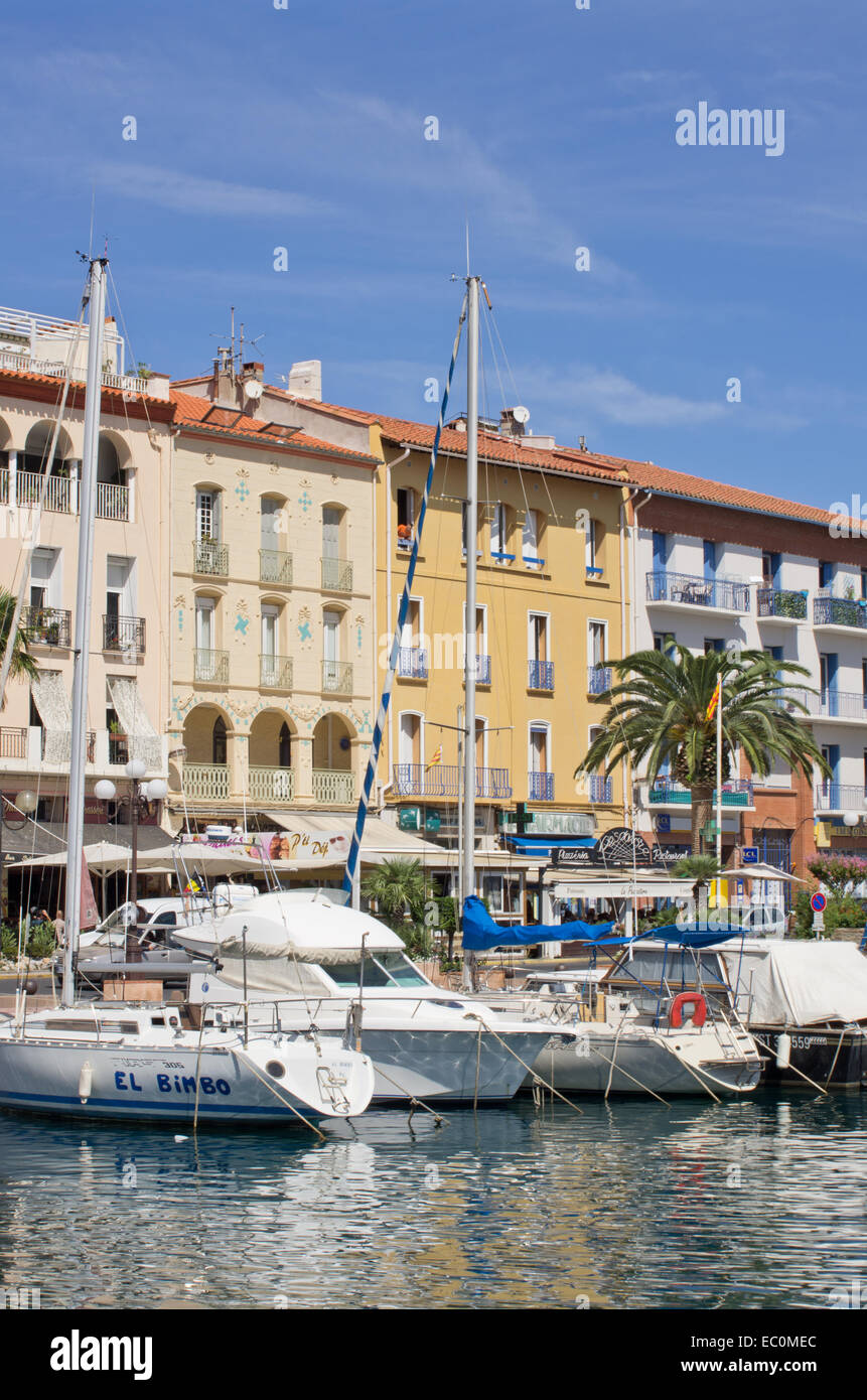 Port Vendres Harbour Stock Photo - Alamy