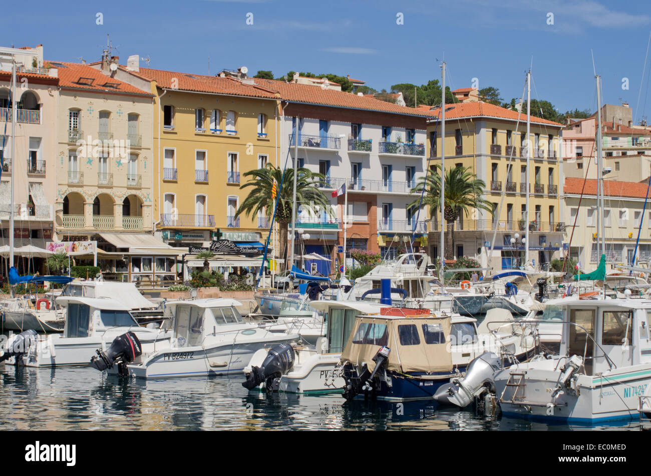 Port Vendres Harbour Stock Photo - Alamy