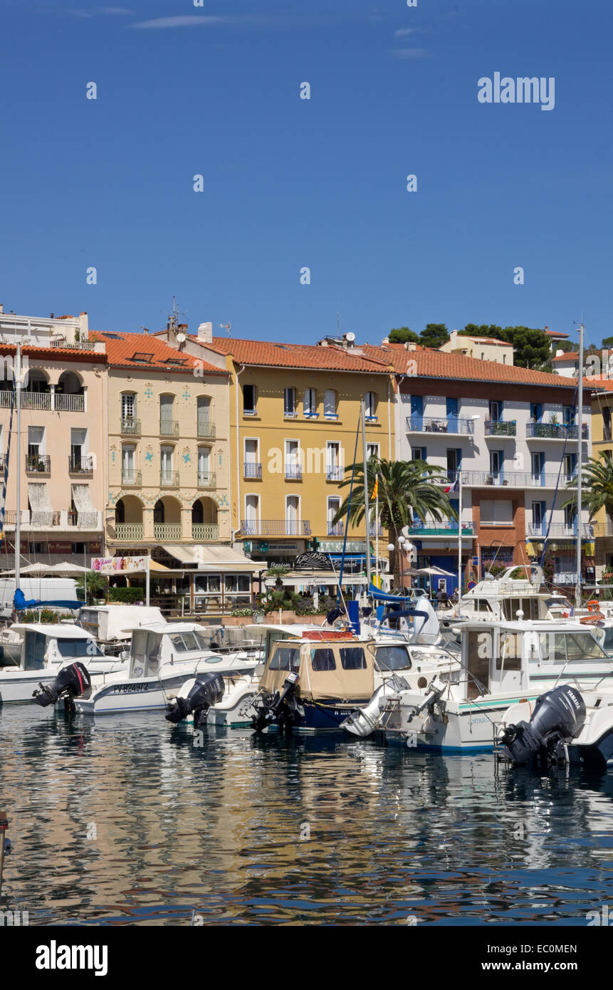 Port Vendres Harbour Stock Photo - Alamy