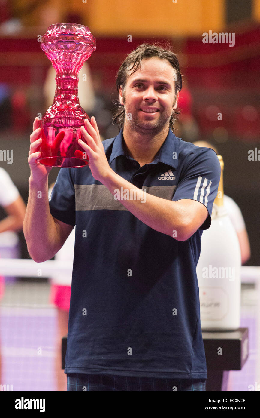 London, UK. 7 December 2014. Pictured: Fernando Gonzalez. Fernando ...