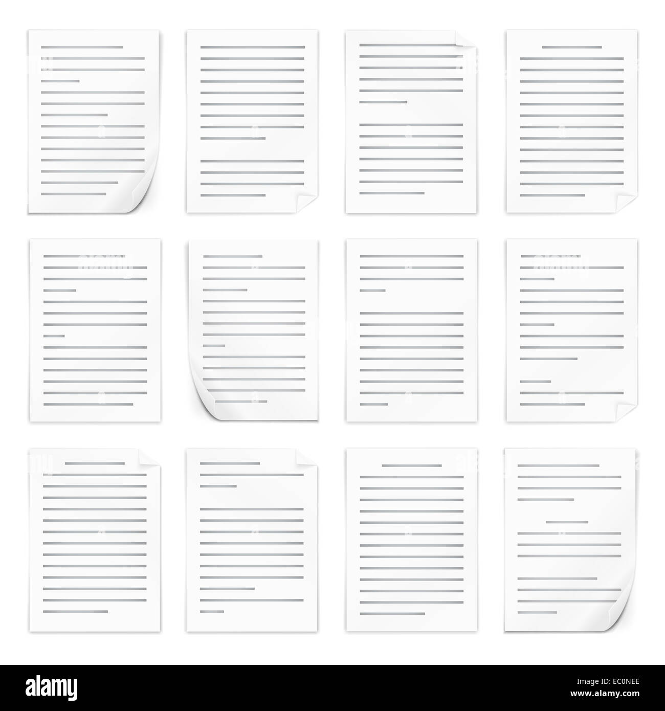 Document template, computer hi-res stock photography and images - Alamy