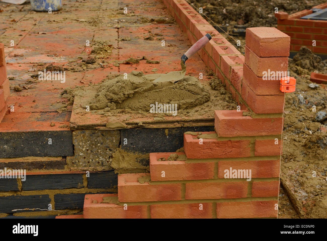Brick corner house hi-res stock photography and images - Alamy