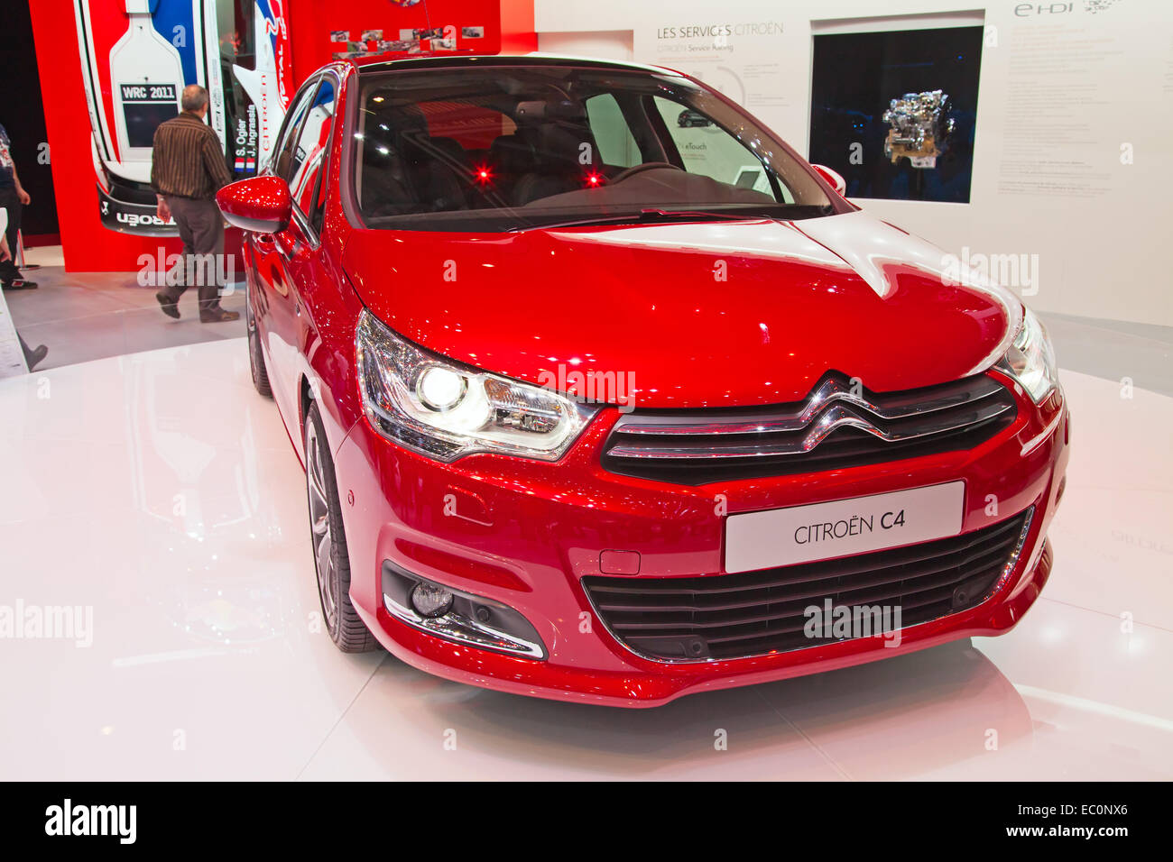 Citroen c4 red hi-res stock photography and images - Alamy