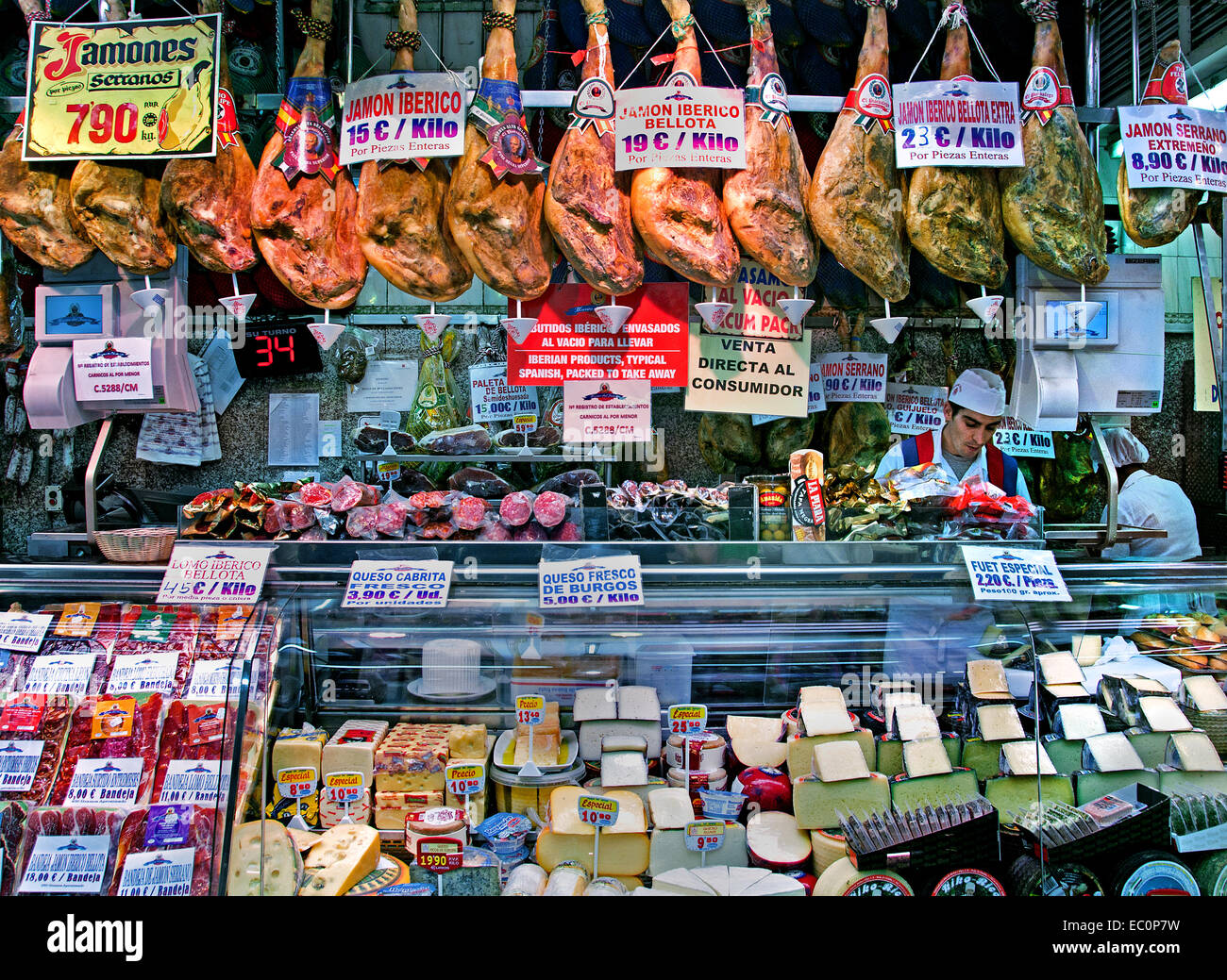 Museo del Jamon Madrid Spanish Spain Jamon Iberico Bar Restaurant ...