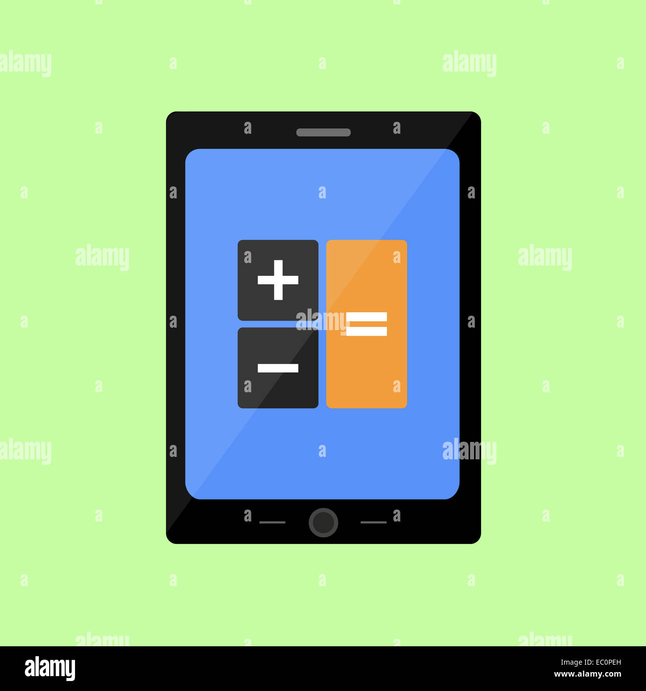 Keyboard tab flat color hi-res stock photography and images - Alamy