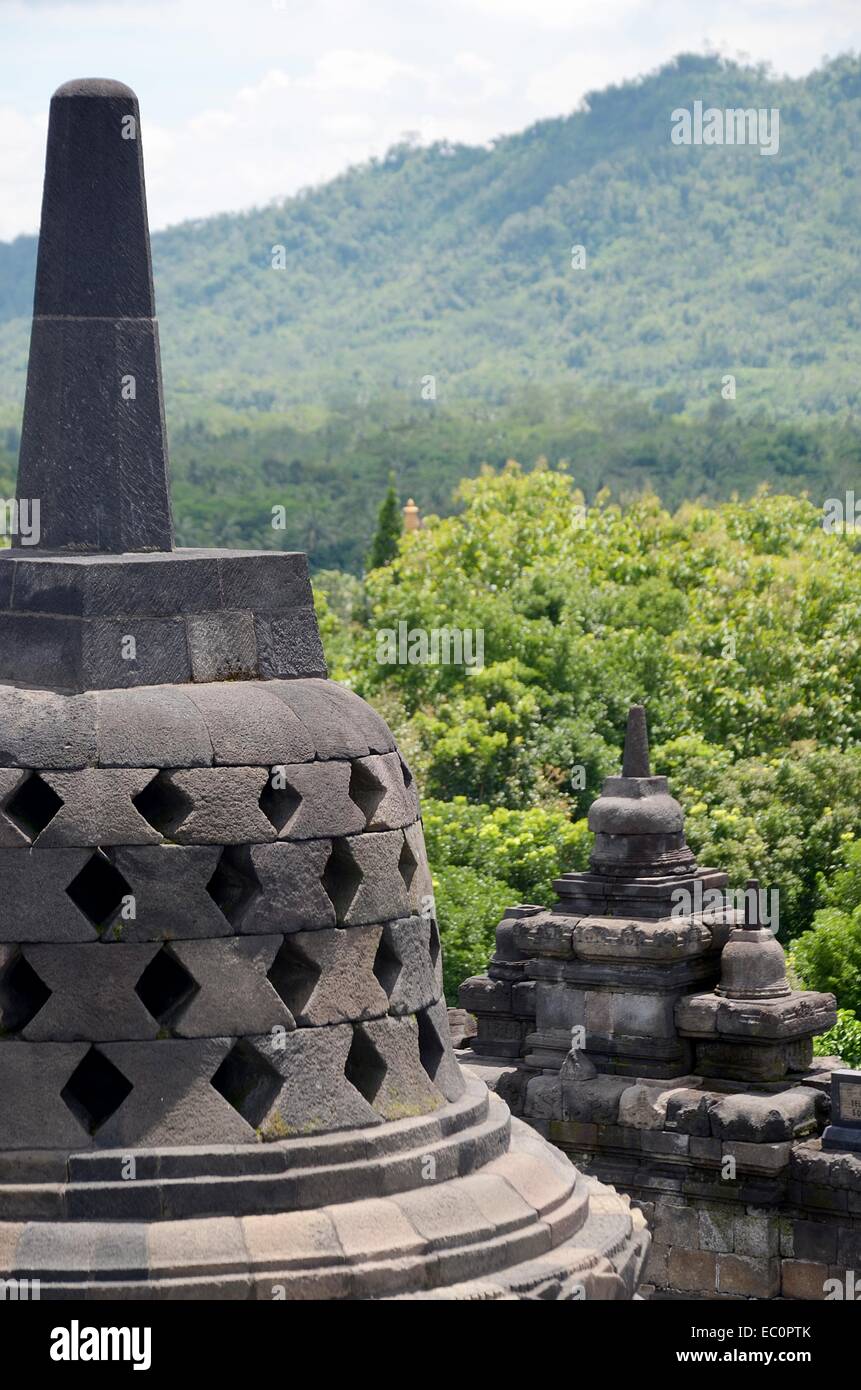 Borobudur Temple in Central Java, Indonesia Stock Photo - Alamy