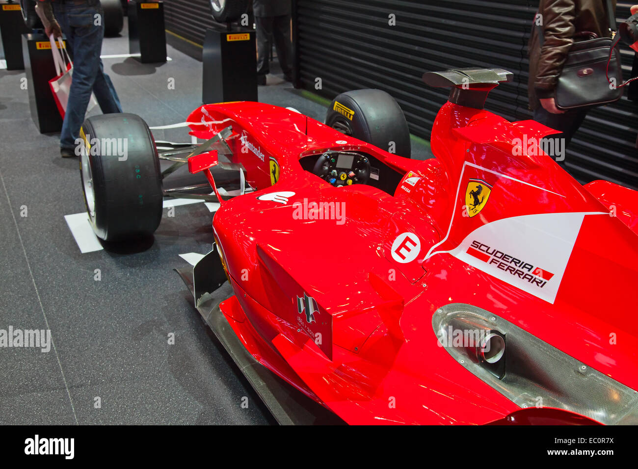 GENEVA - MARCH 8: The Ferrari F1 2011 on display at the 81st ...