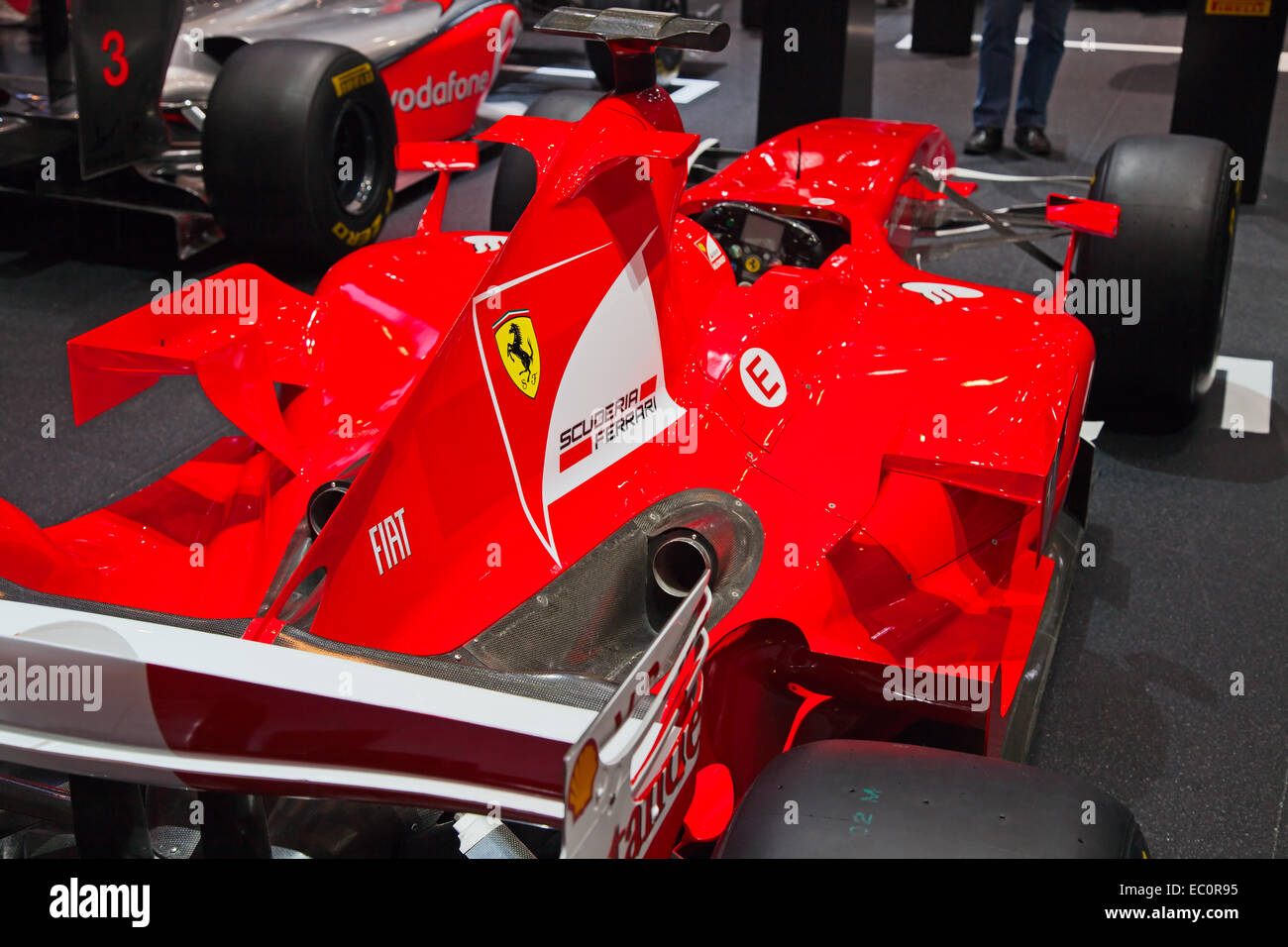 GENEVA - MARCH 8: The Ferrari F1 2011 on display at the 81st ...