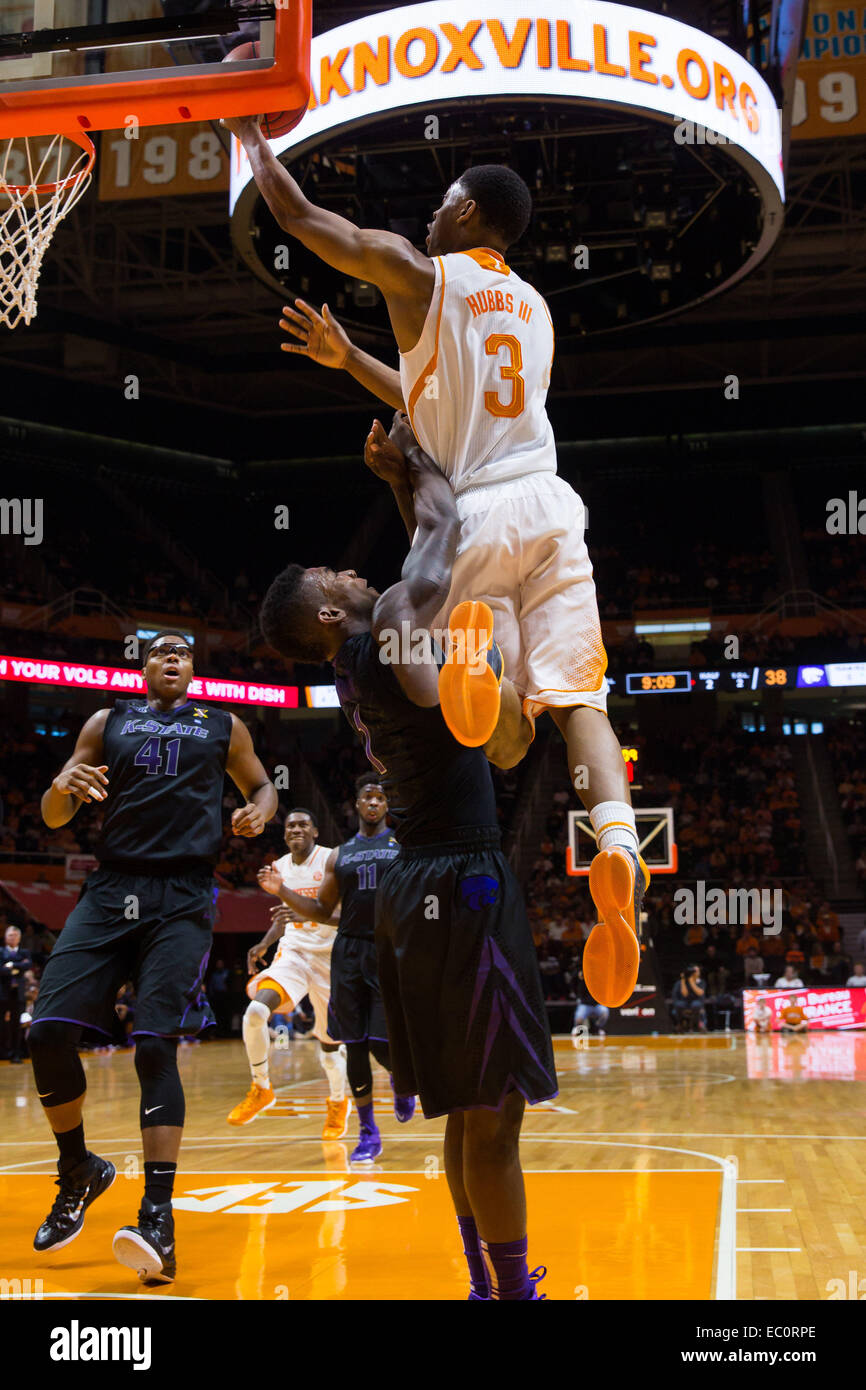 Knoxville, TN., US. 6th Dec, 2014.Robert Hubbs III #3 of the Tennessee ...