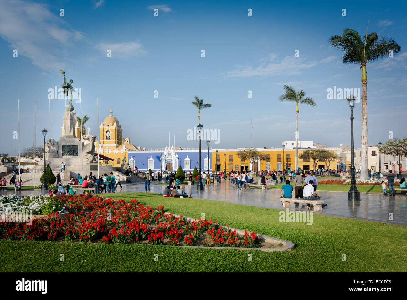 Main Square Trujillo, La Libertad, Peru Stock Photo - Alamy