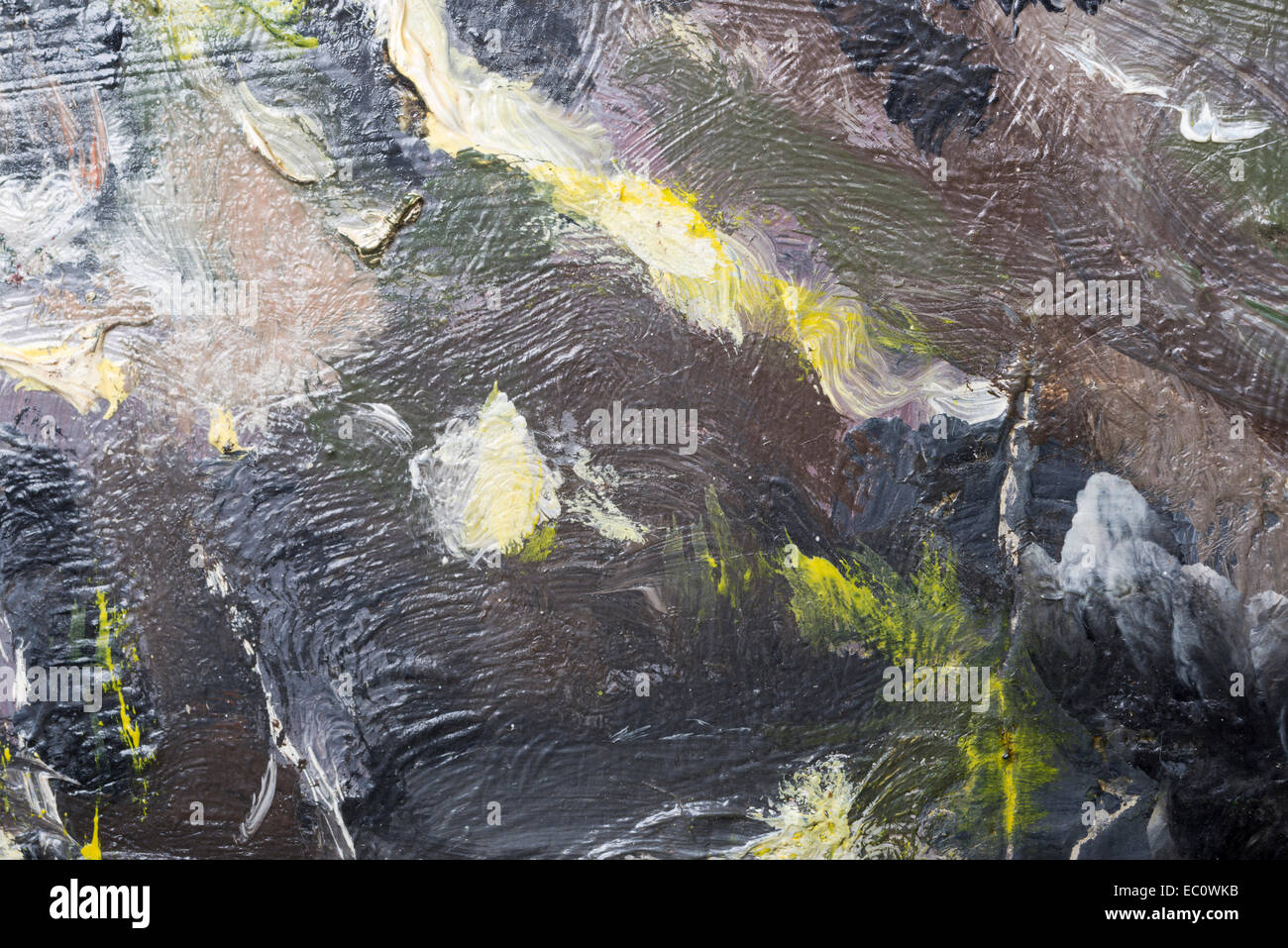 Abstract oil painted texture on canvas Stock Photo - Alamy