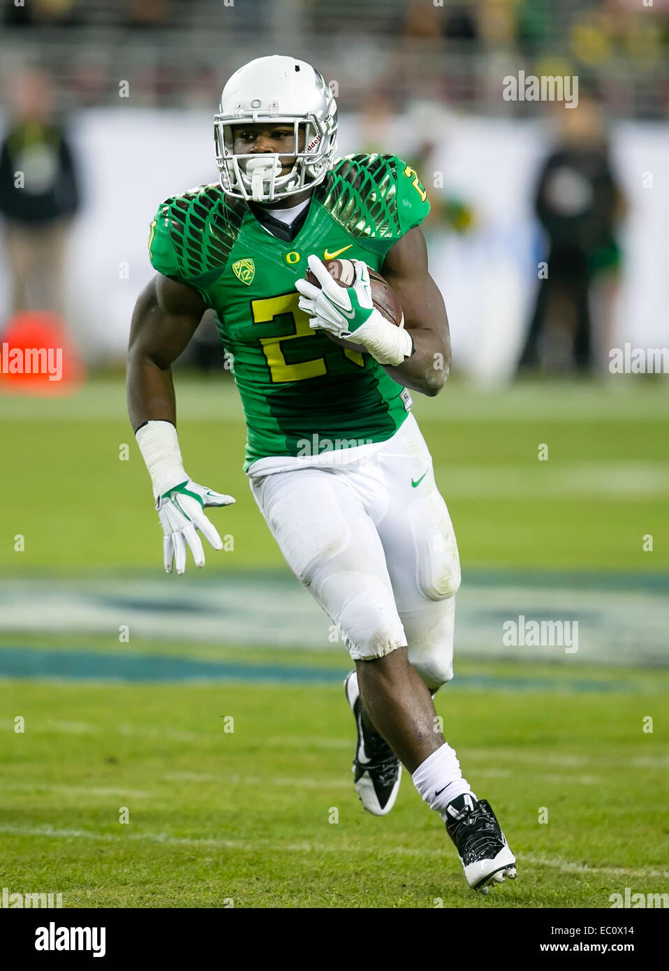 December 4, 2014: Oregon Ducks running back Royce Freeman (21) in ...