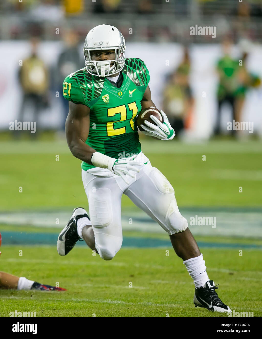 December 4, 2014: Oregon Ducks running back Royce Freeman (21) in ...