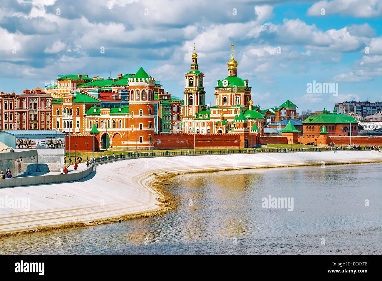 The promenade Yoshkar-Ola Stock Photo - Alamy