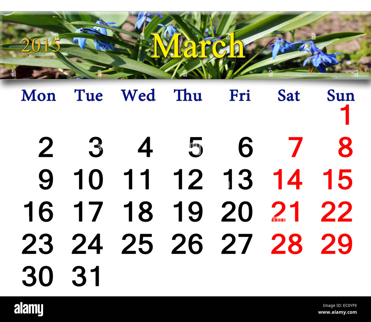 Tender first spring march Cut Out Stock Images & Pictures - Alamy