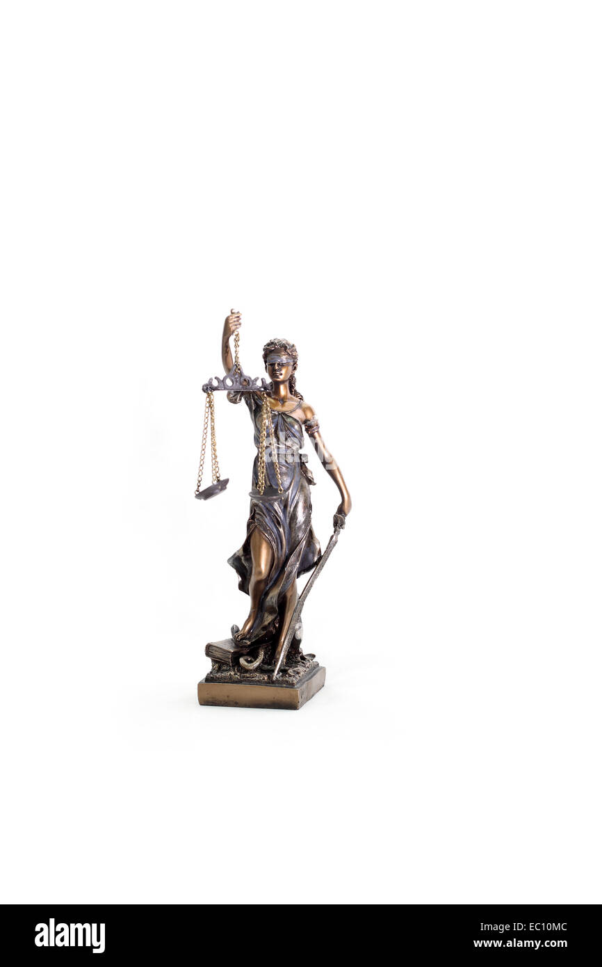 Themis scale sword Cut Out Stock Images & Pictures - Alamy