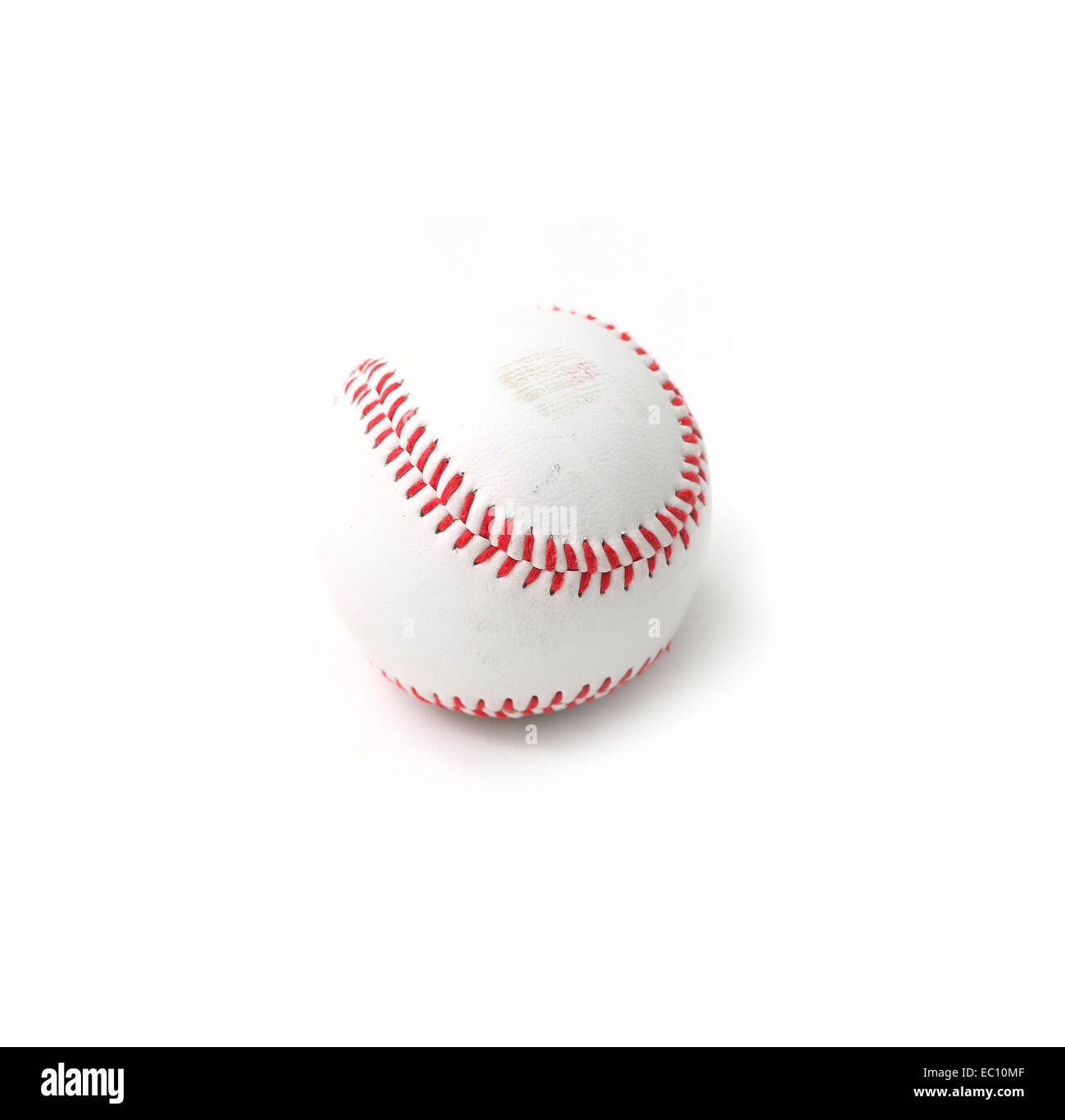 baseball on a white background Stock Photo - Alamy