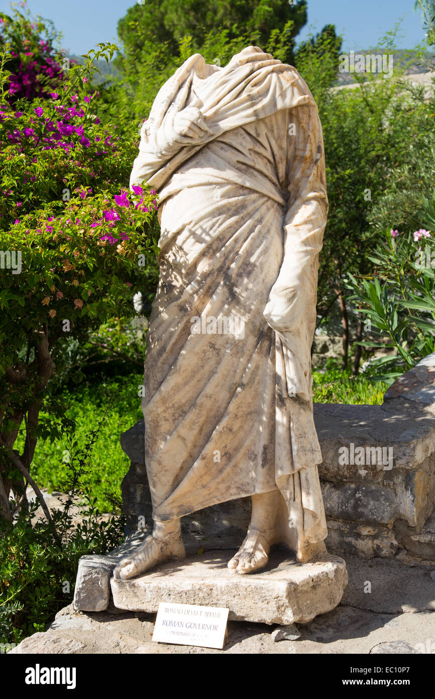 Roman Governor Sculpture Bodrum Castle Turkey Stock Photo - Alamy