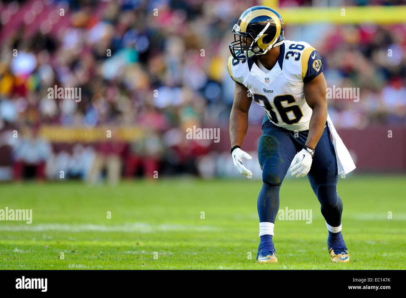 Landover, Maryland, USA. 07th Dec, 2014. St. Louis Rams running back ...
