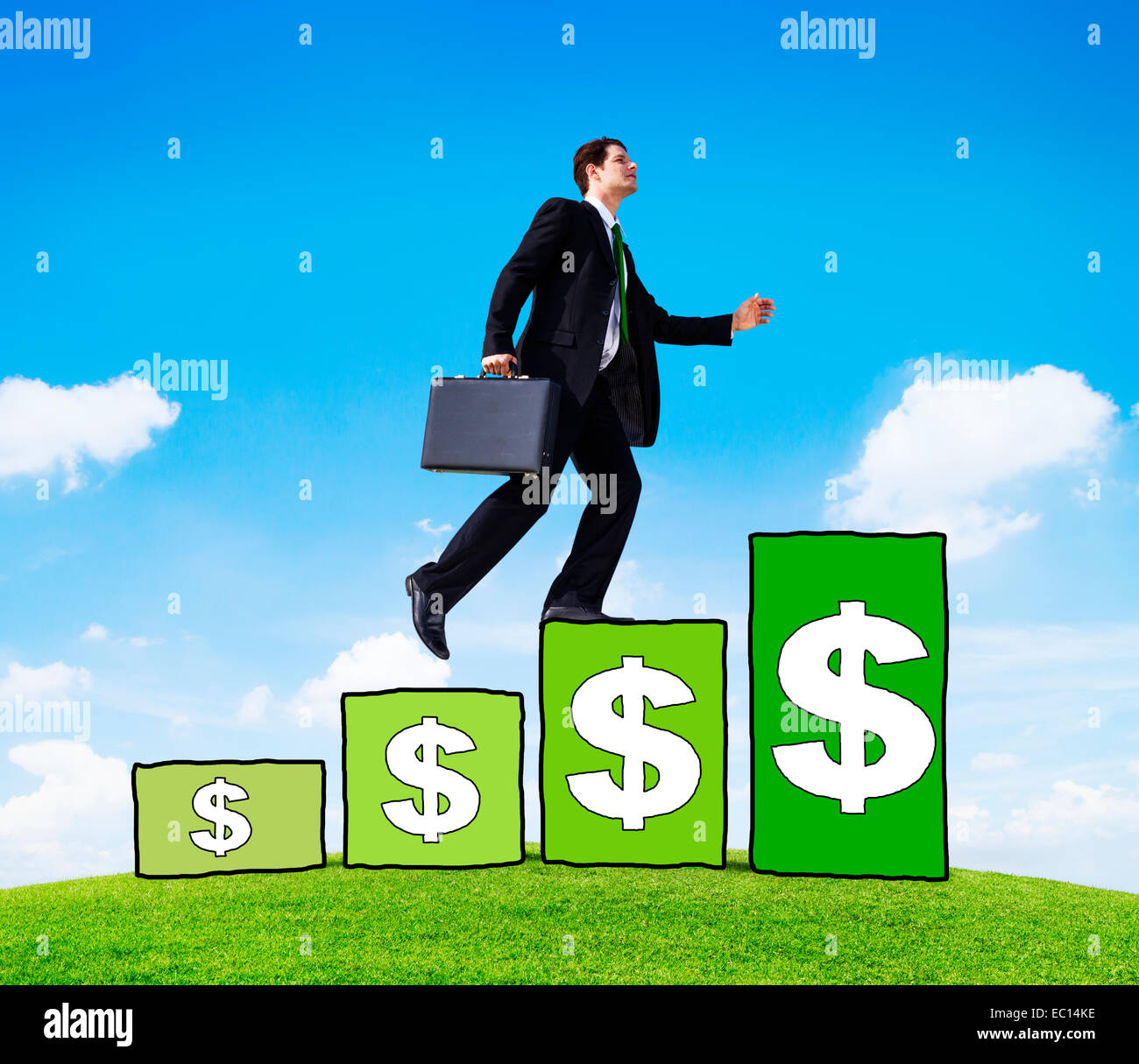Businessman success concept hi-res stock photography and images - Alamy