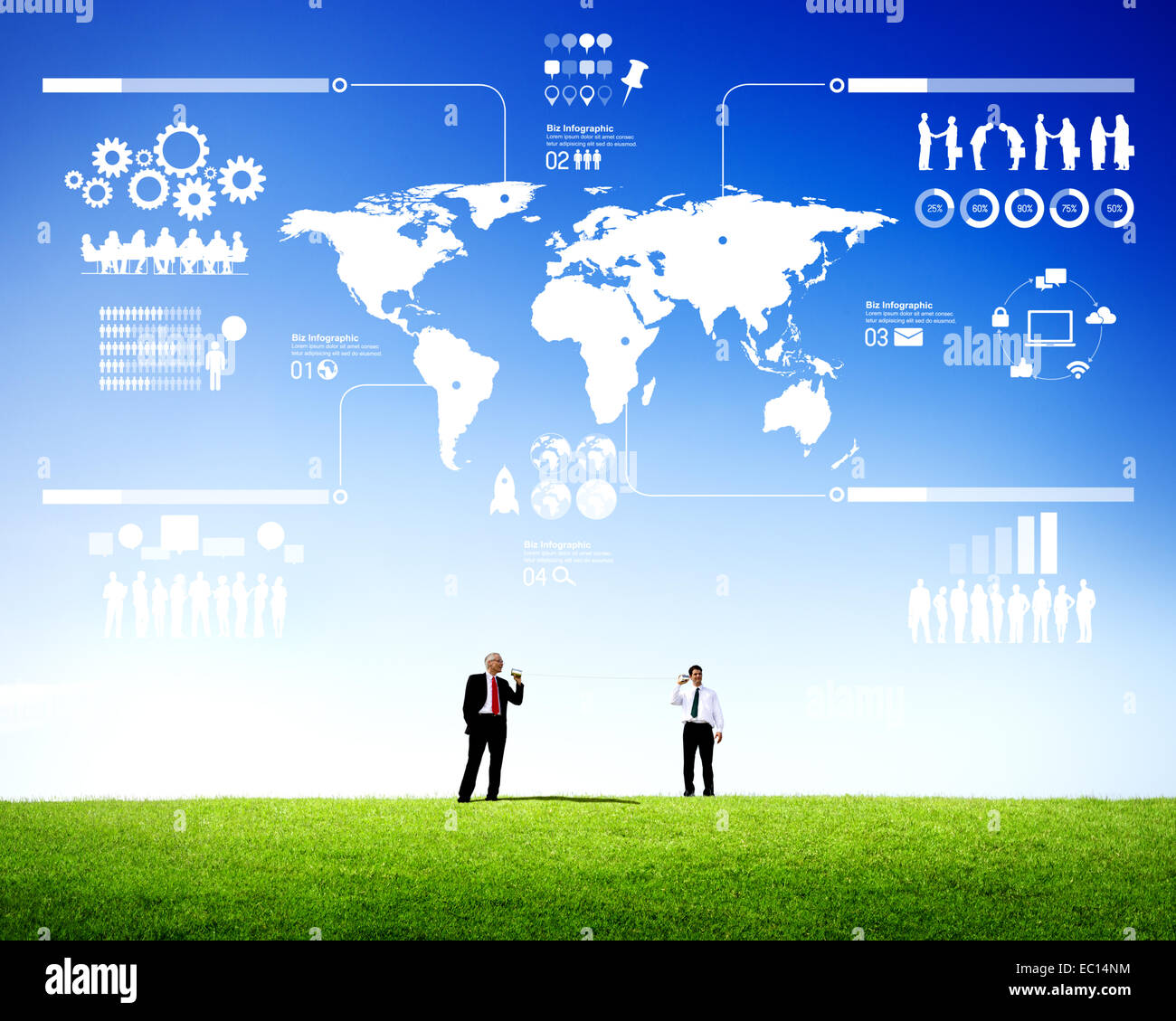 Phone global communication hi-res stock photography and images - Alamy