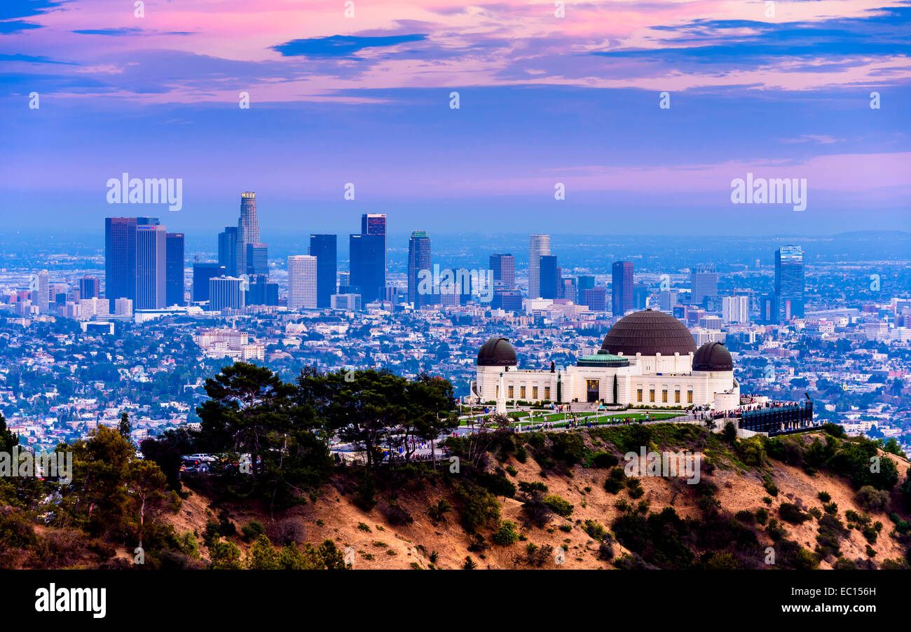 Los angeles city buildings hi-res stock photography and images - Alamy