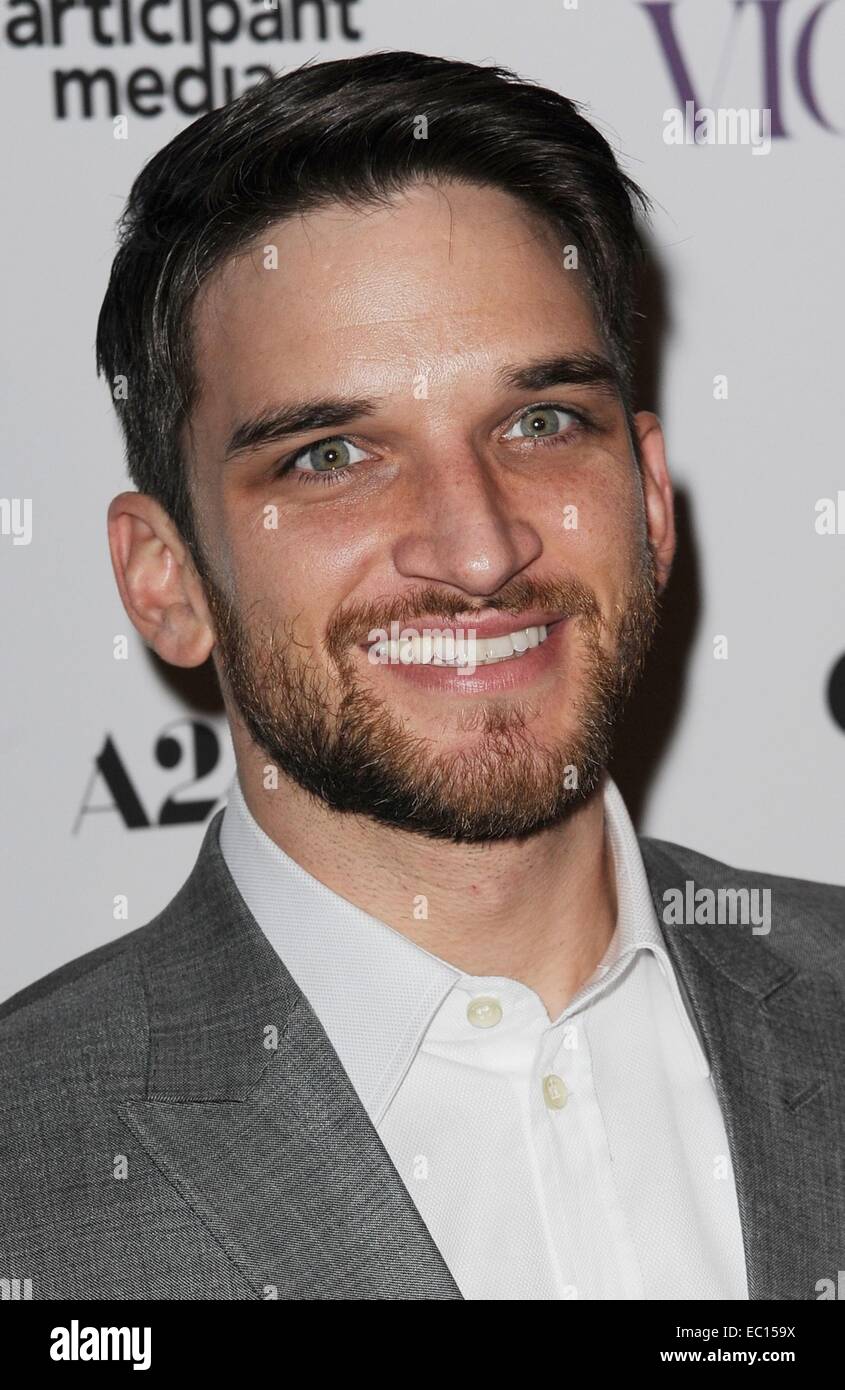 New York, NY, USA. 7th Dec, 2014. Evan Jonigkeit at arrivals for A MOST ...