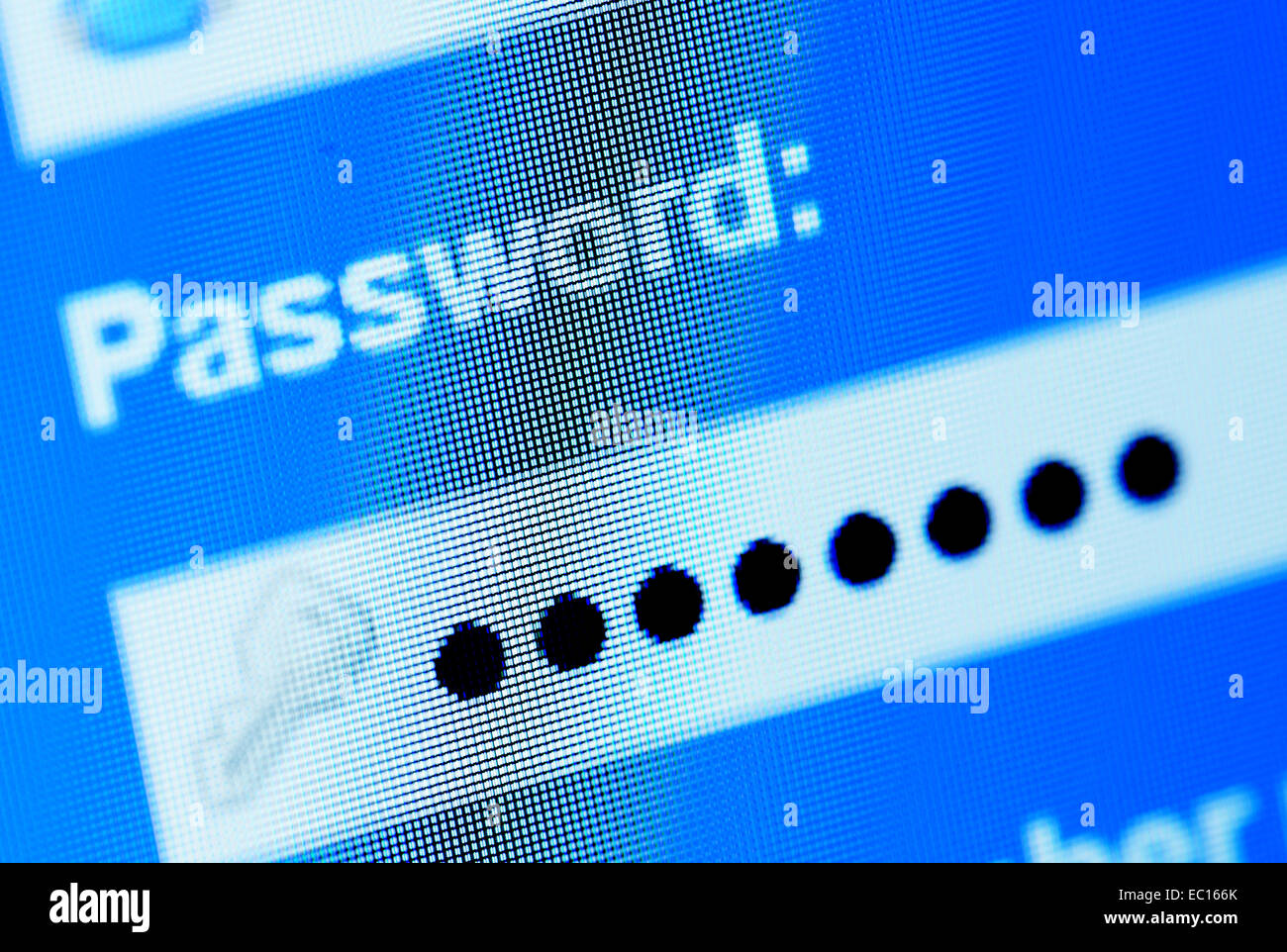 Logon password box hi-res stock photography and images - Alamy