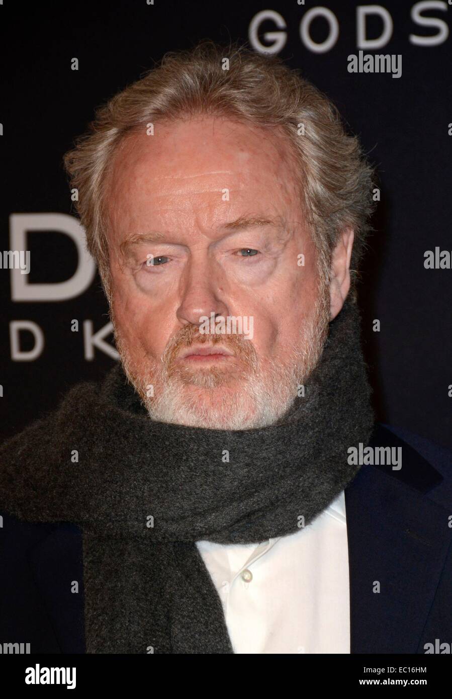 Brooklyn, NY, USA. 7th Dec, 2014. Ridley Scott at arrivals for EXODUS ...