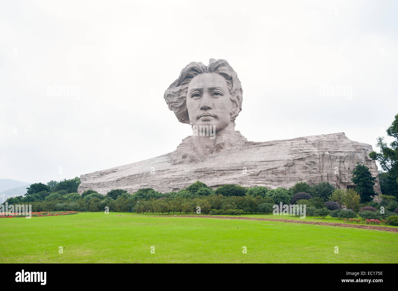 The world's largest sculpture of Chairman Mao in Changsha, Hunan ...