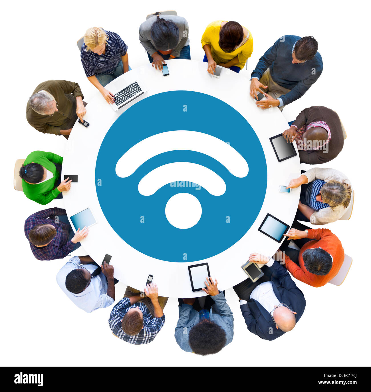 Using table Cut Out Stock Images & Pictures - Alamy