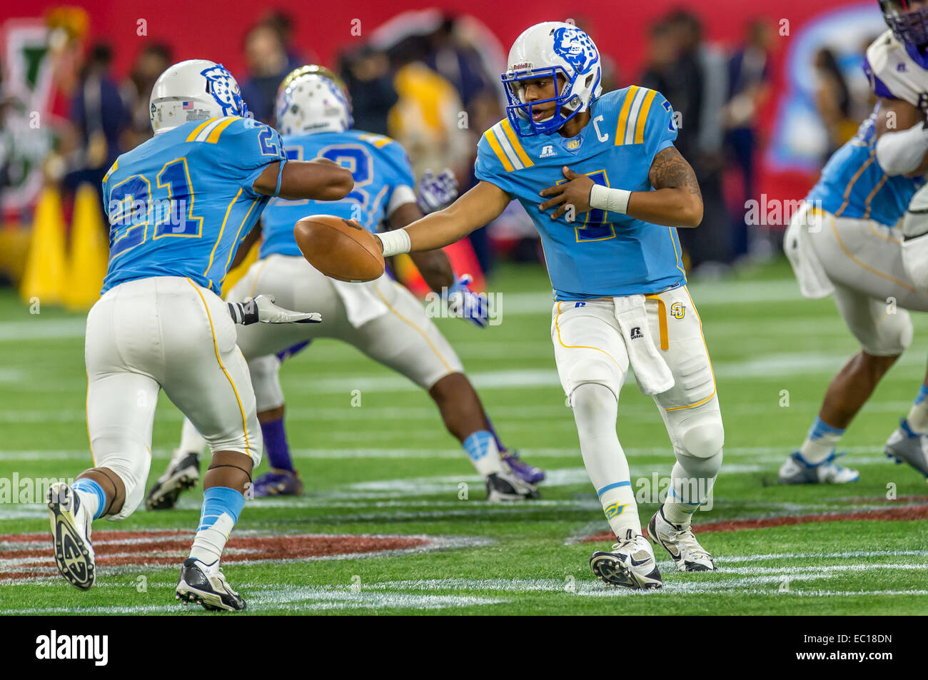 Houston, TX, USA. 6th Dec, 2014. Southern University Jaguars ...