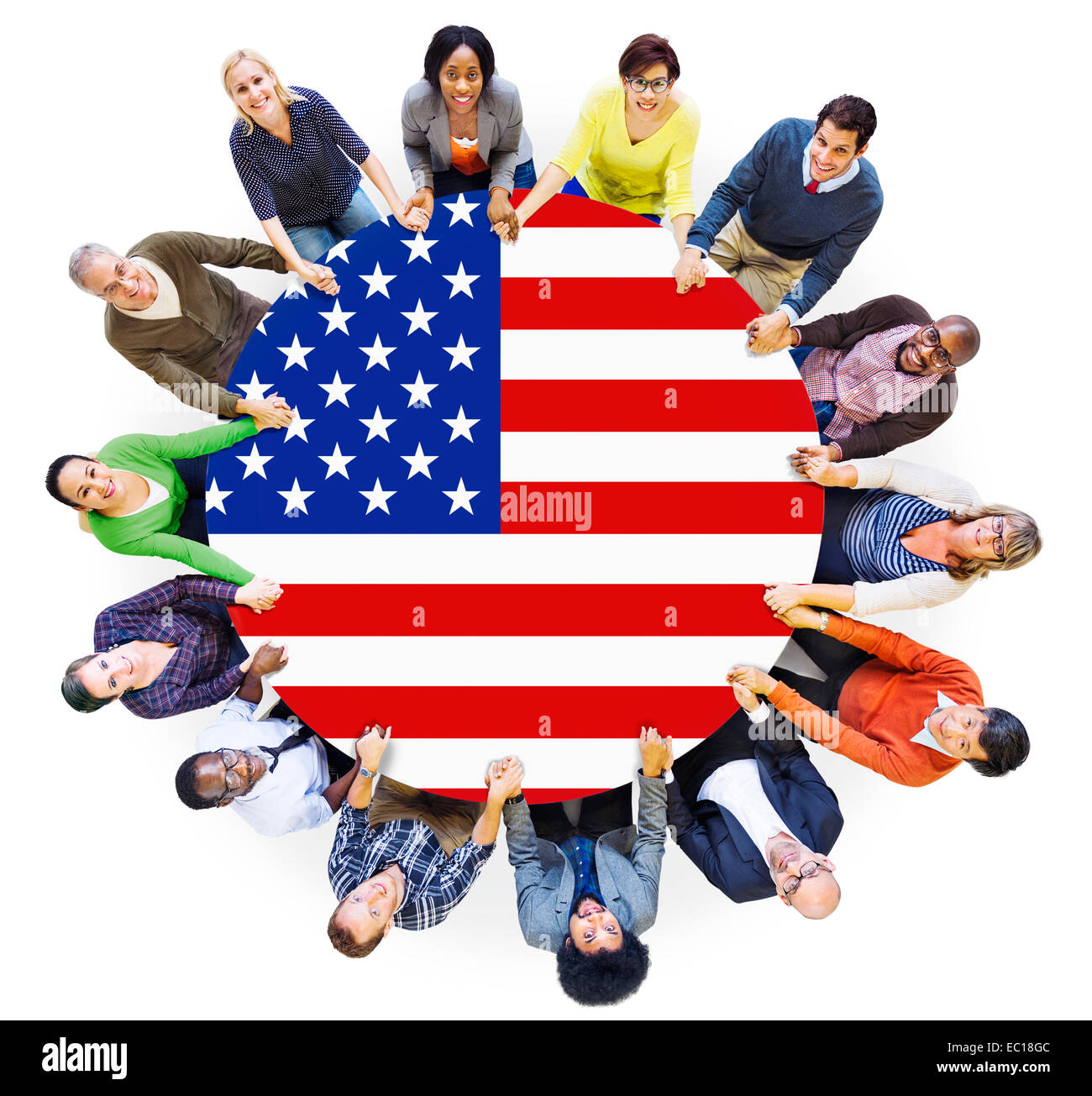 Hands holding national flag Cut Out Stock Images & Pictures - Alamy