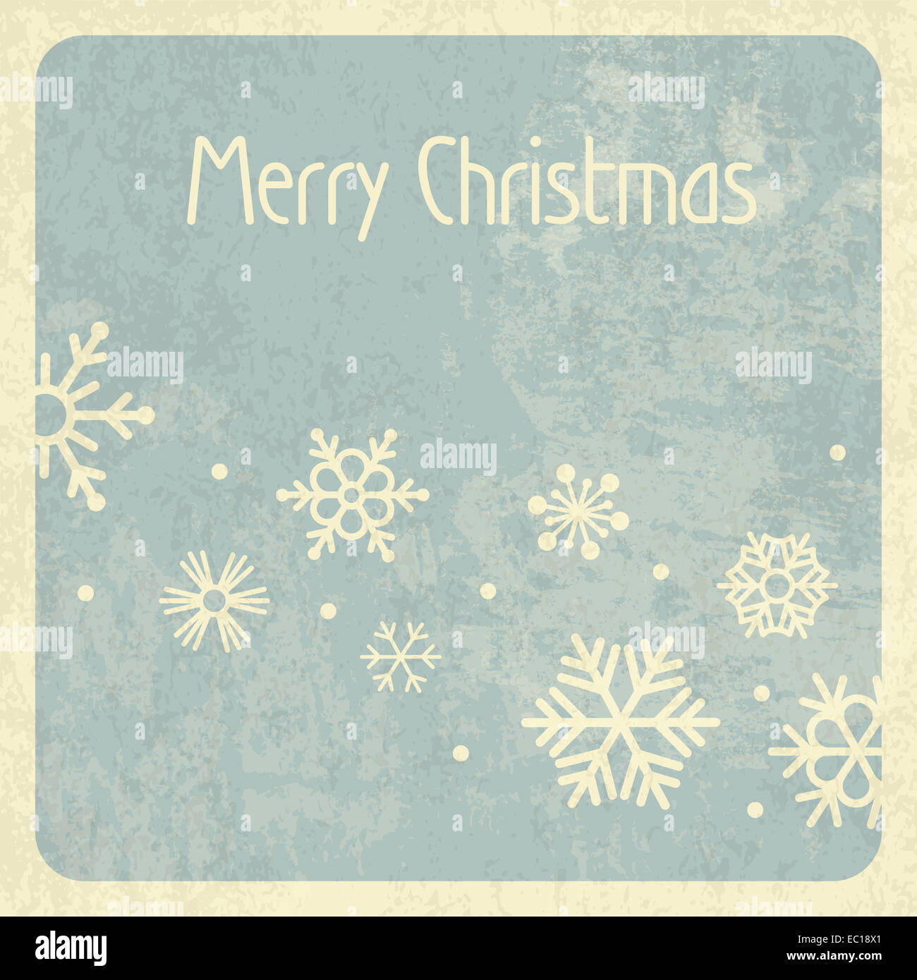 Vintage merry christmas retro hi-res stock photography and images - Alamy