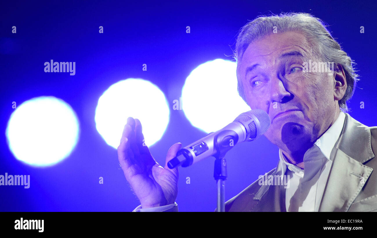 Famous Czech pop singer Karel Gott performs within a concert tour in ...