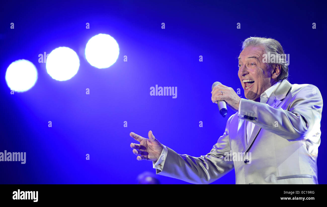Famous Czech pop singer Karel Gott performs within a concert tour in ...