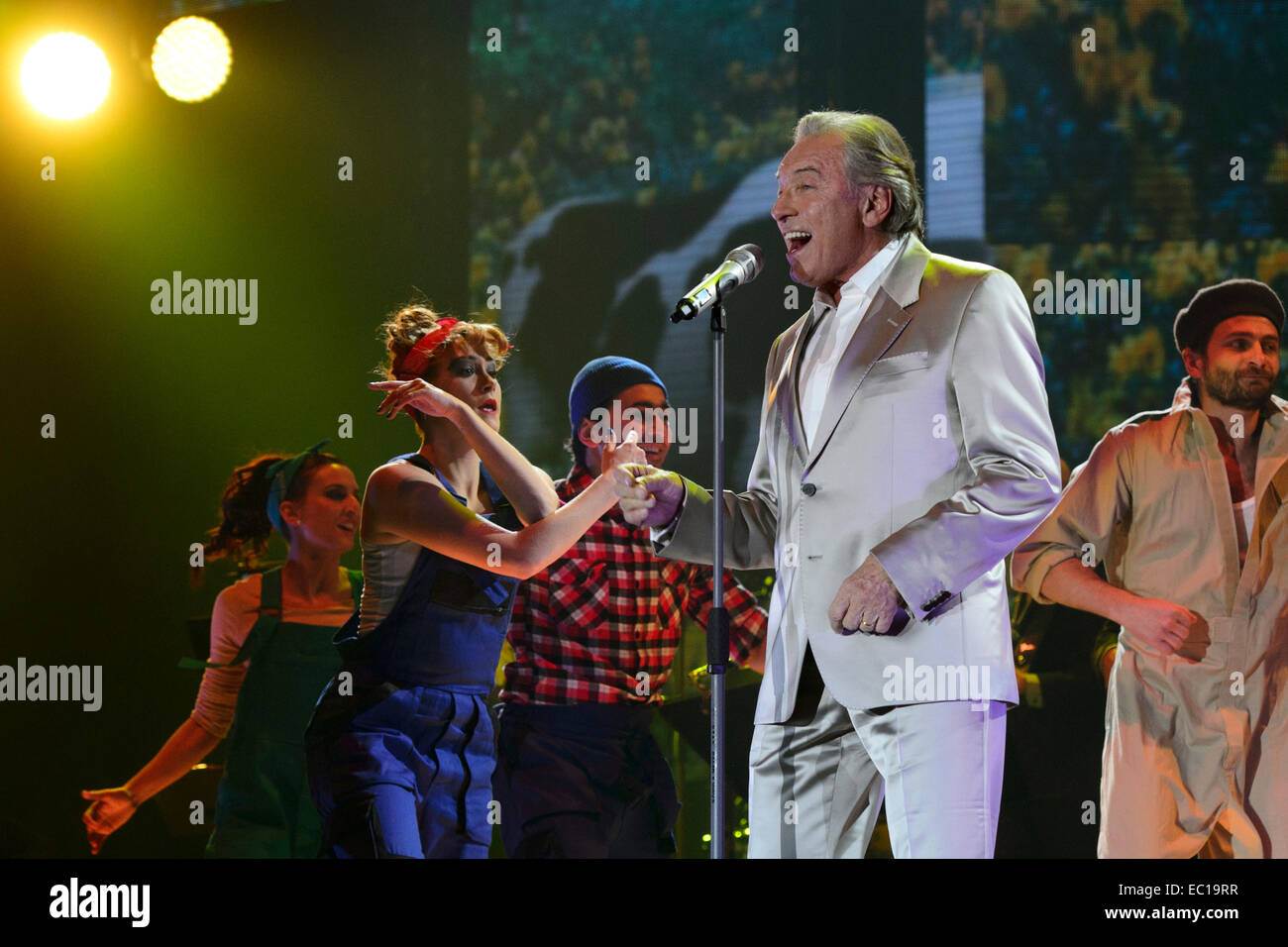 Famous Czech pop singer Karel Gott performs within a concert tour in ...