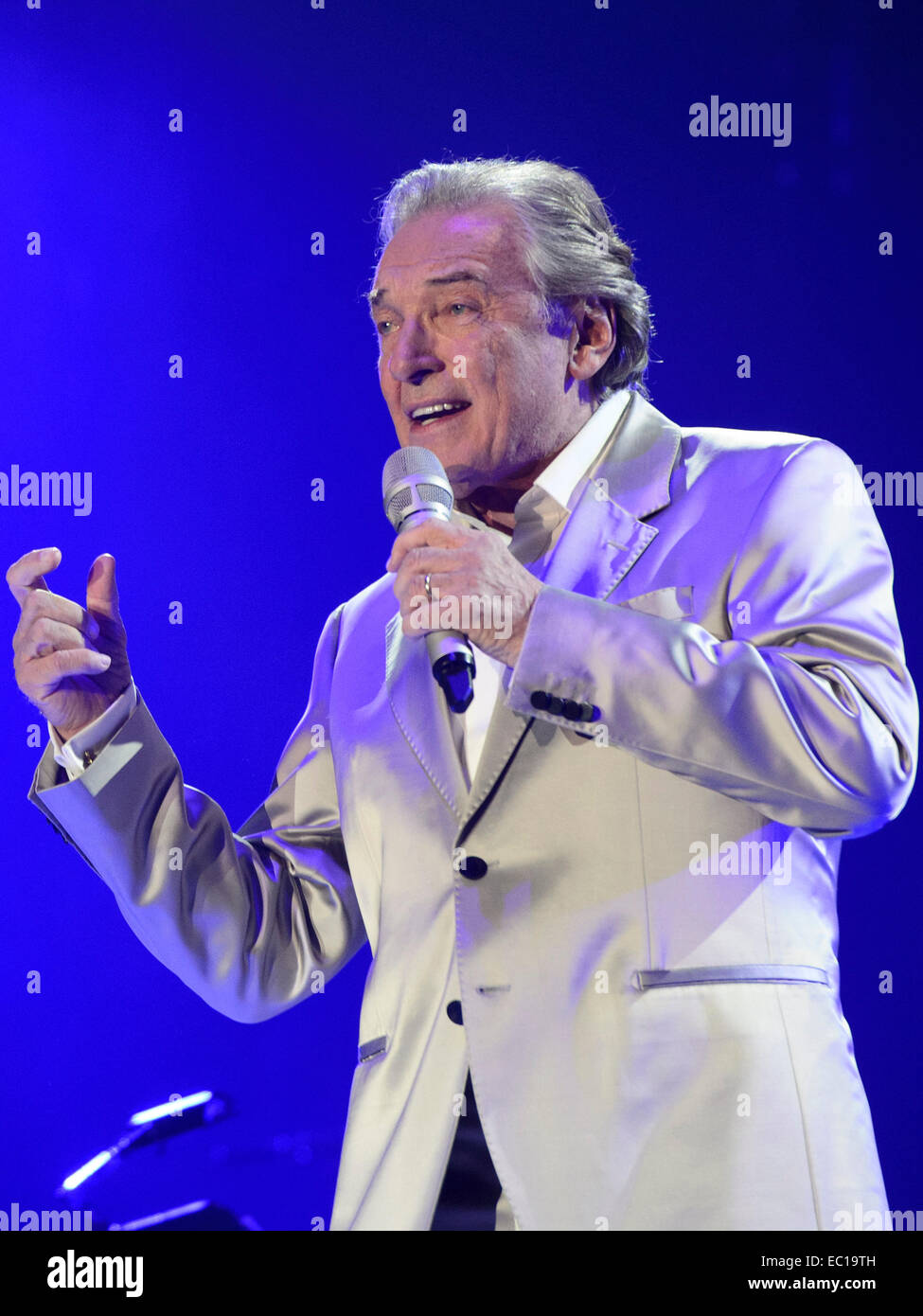Famous Czech pop singer Karel Gott performs within a concert tour in ...