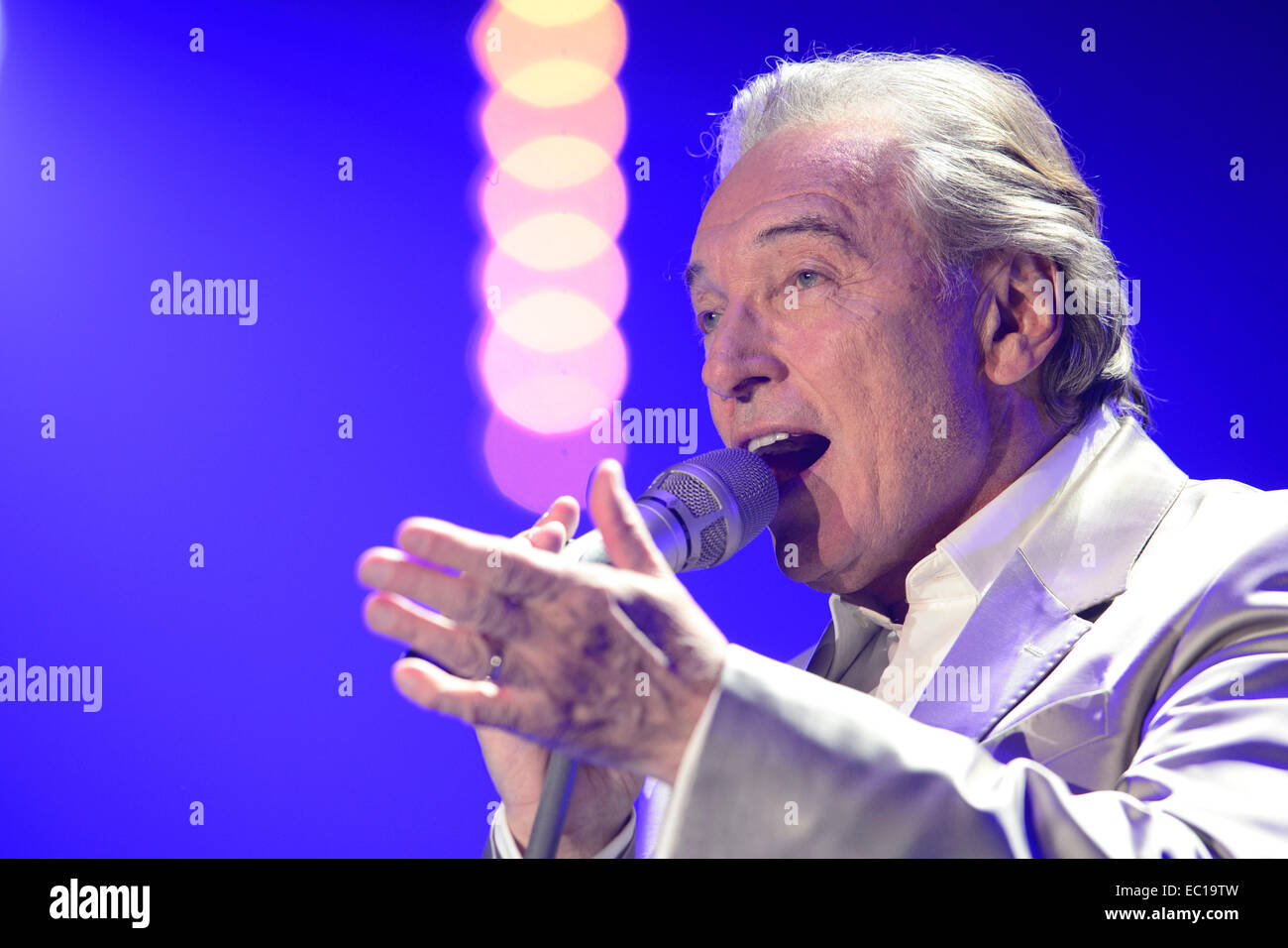 Famous Czech pop singer Karel Gott performs within a concert tour in ...