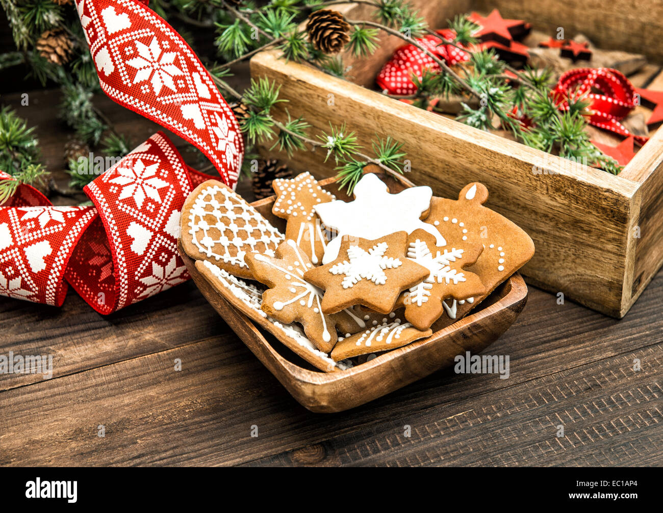 Christmas cookies still life hi-res stock photography and images - Alamy