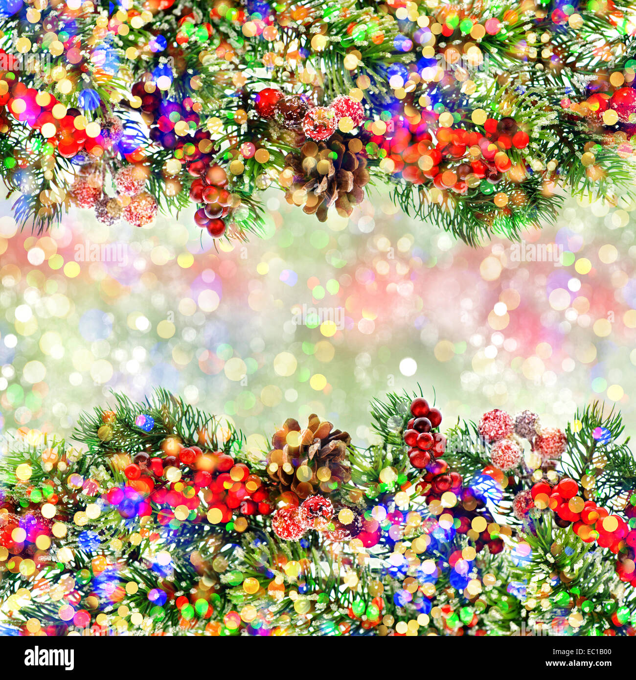 Garland colorful lights on hi-res stock photography and images - Alamy